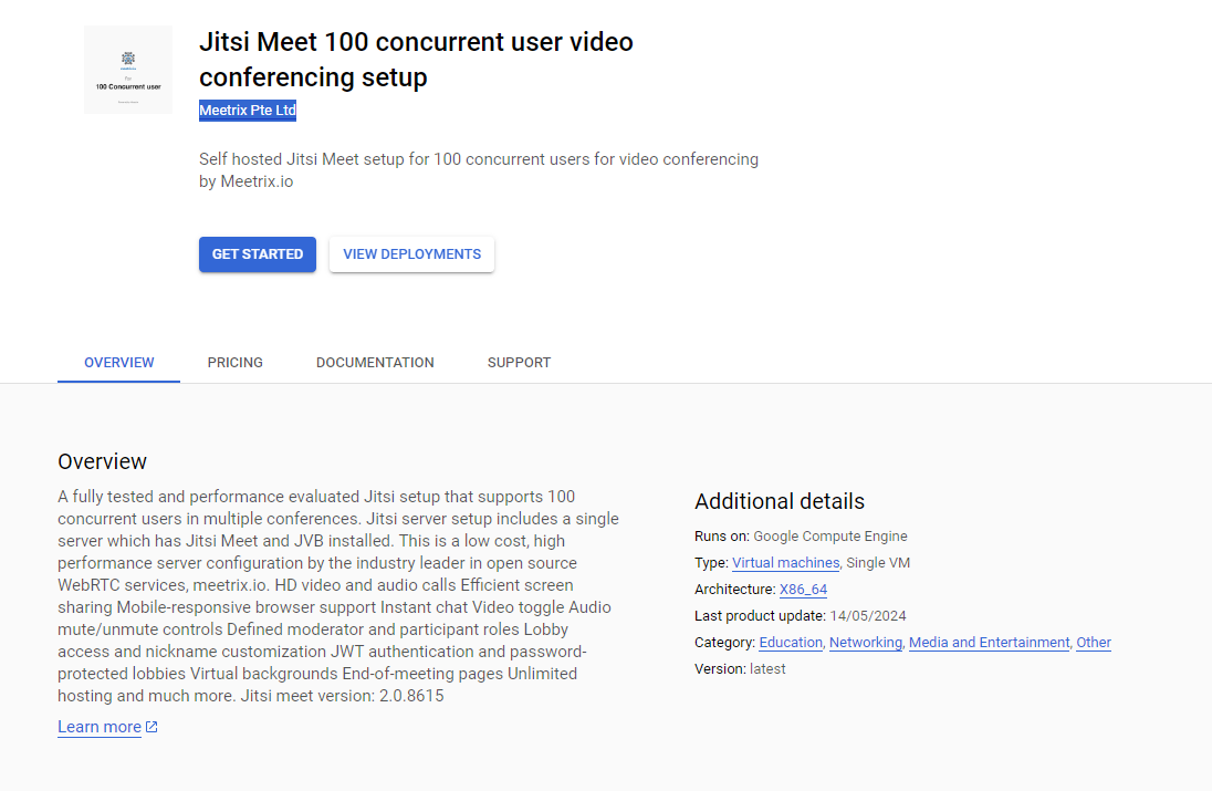 Setup Jitsi Meet on GCP - Developer Guide