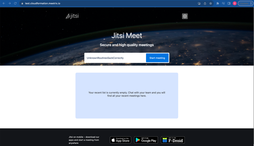 Setup Jitsi Meet on AWS - Developer Guide