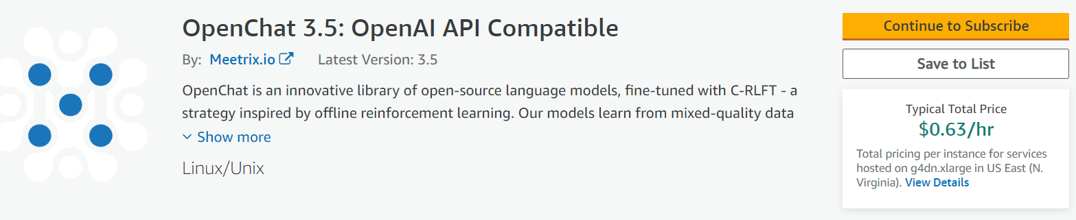 How to Deploy OpenChat on AWS via Pre-Configured AMI